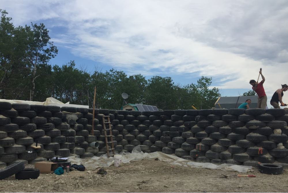 Constructing an Earthship Sustainable Building Manitoba